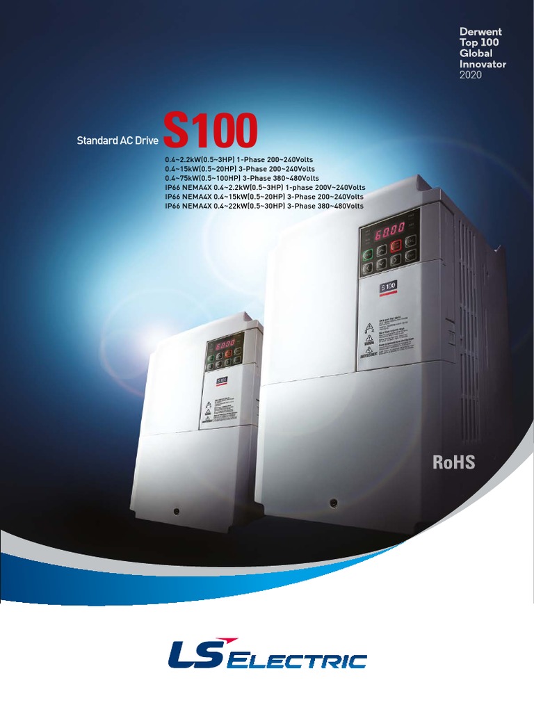 Drive - S100 | PDF | Electric Motor | Electrical Engineering