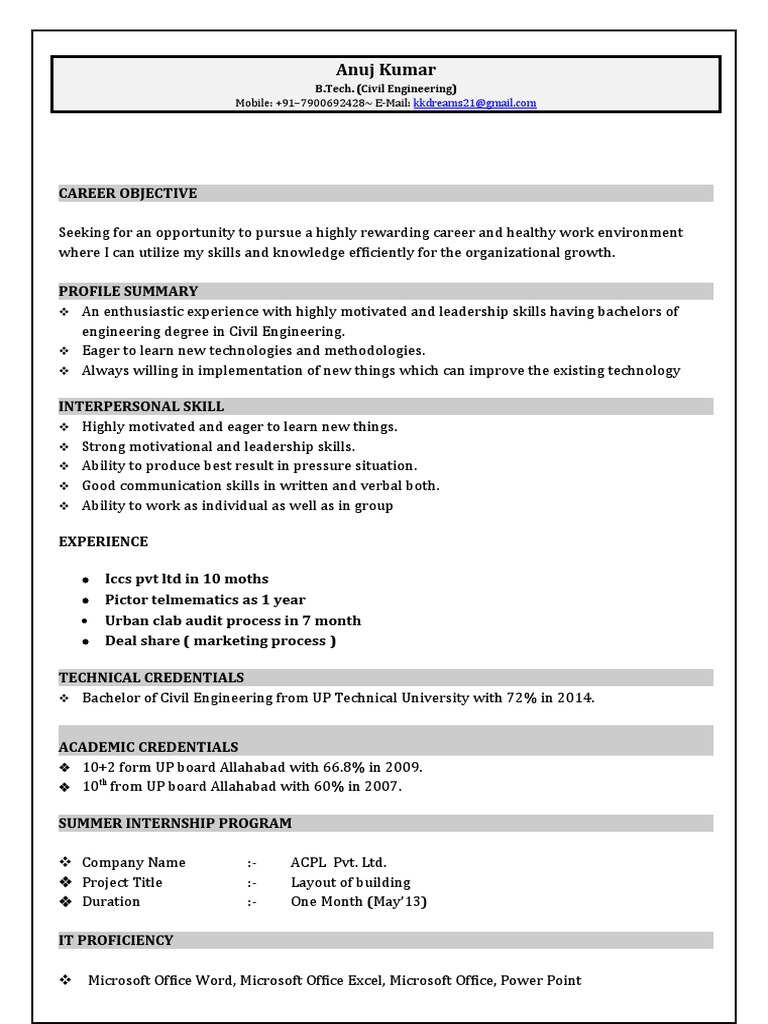 anuj cv ....222 | PDF