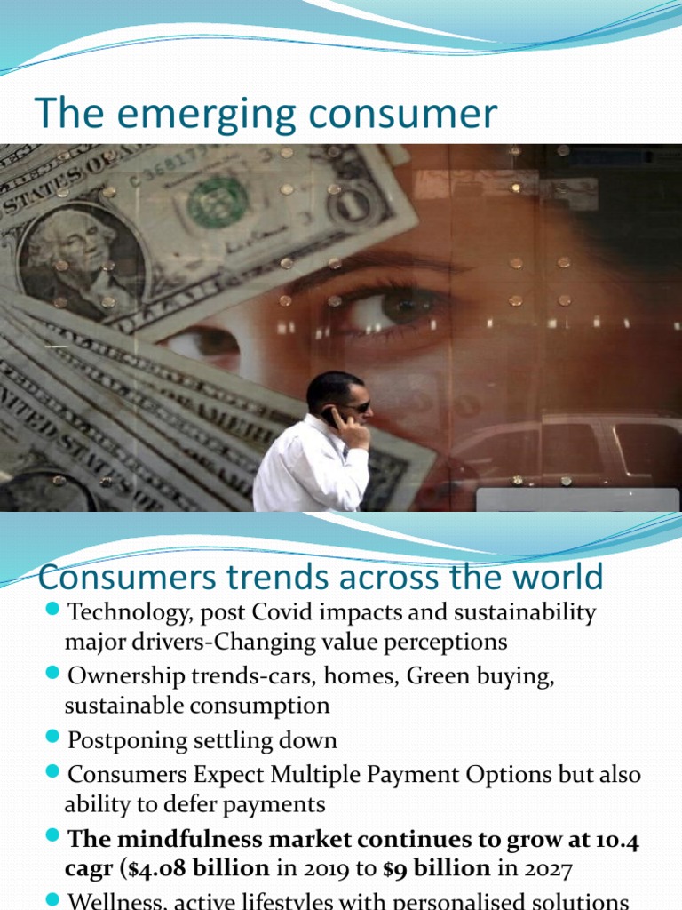 Emerging Consumer Behaviour Trends | PDF | Consumption (Economics ...