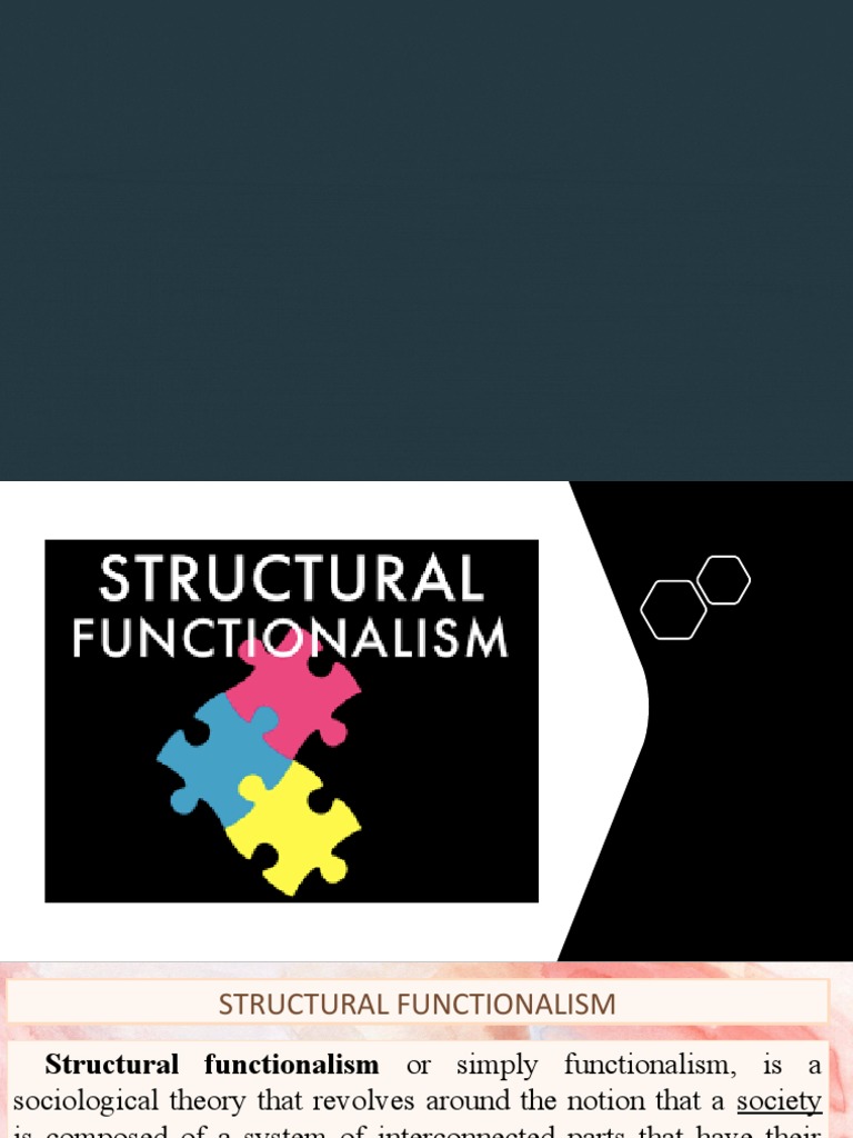 Day 8 Structural Functionalism | Download Free PDF | Social Structure | Philosophical Theories