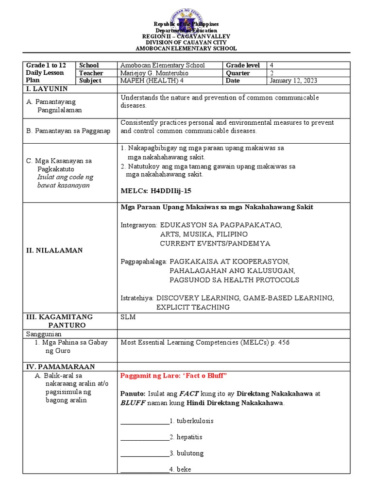 Q2 COT Grade 4 | PDF