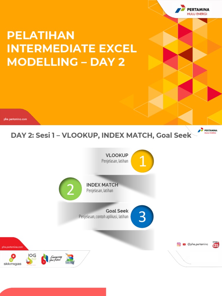 Intermediate MS Excel Training - DAY 2 | PDF