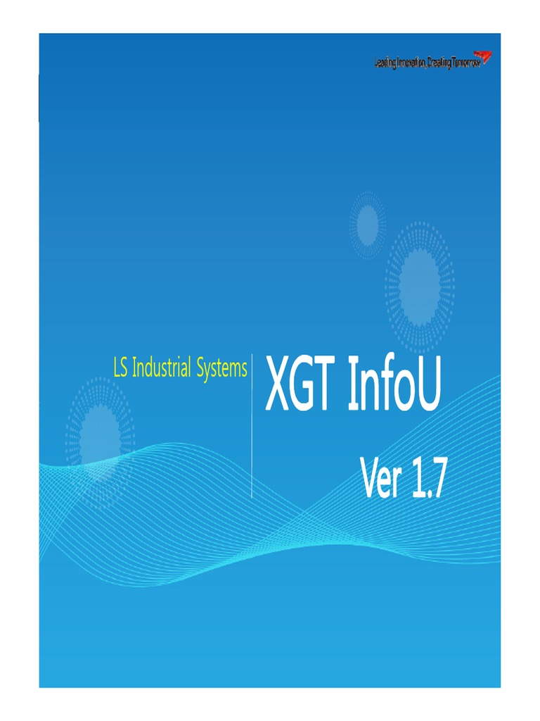 XGT InfoU User Guide | PDF | Scada | Input/Output