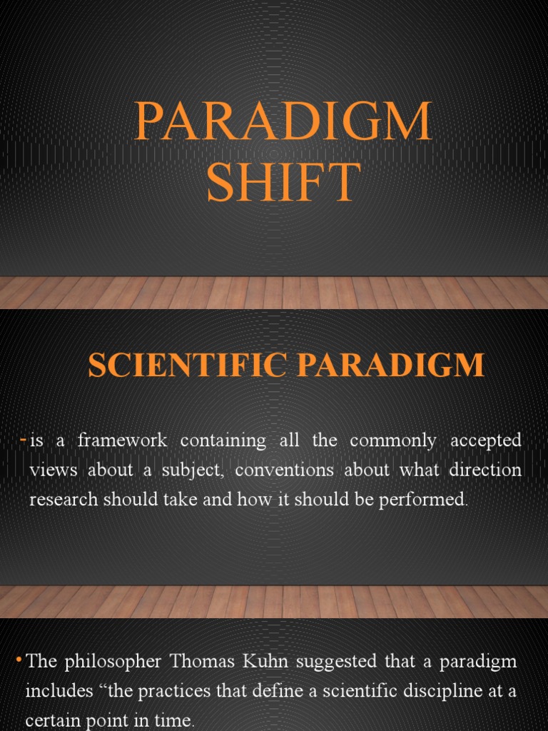 Paradigm Shift | PDF