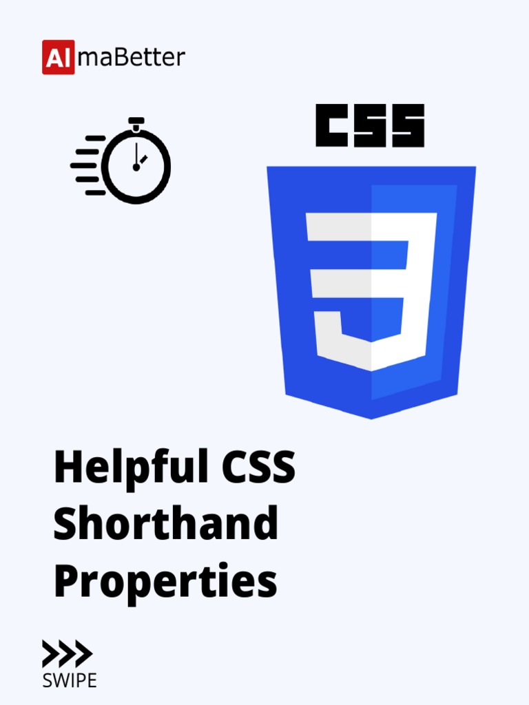 CSS Shorthand Properties Can Save You Time and Make Your Code More | PDF CSS Shorthand Properties Can Save You Time and Make Your Code More | PDF