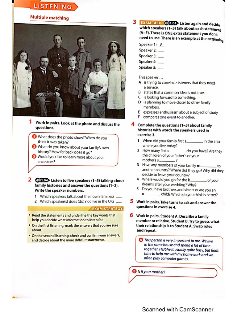 Family Listening | PDF