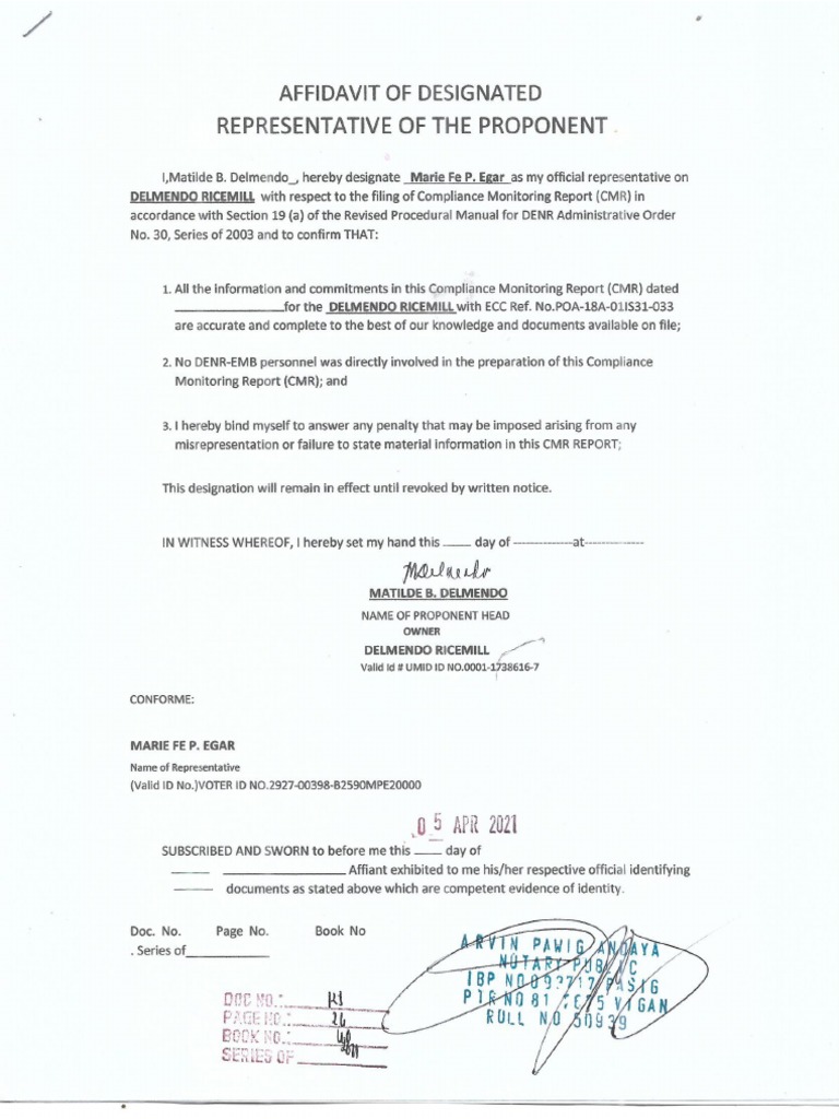 Authorization CMR | PDF