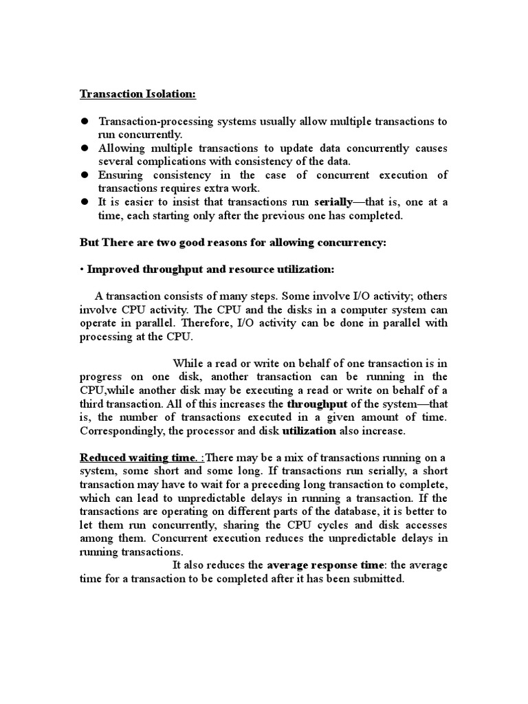 Transaction DBMS | PDF | Database Transaction | Information Retrieval Transaction DBMS | PDF | Database Transaction | Information Retrieval