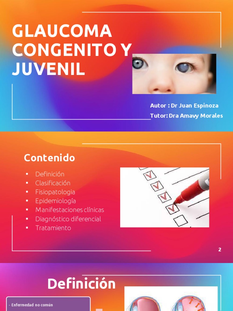 Glaucoma Congenito JA | PDF | Glaucoma | Medicina