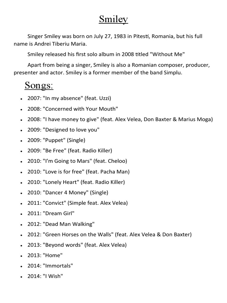 Proiect Engleză Eng Version | PDF