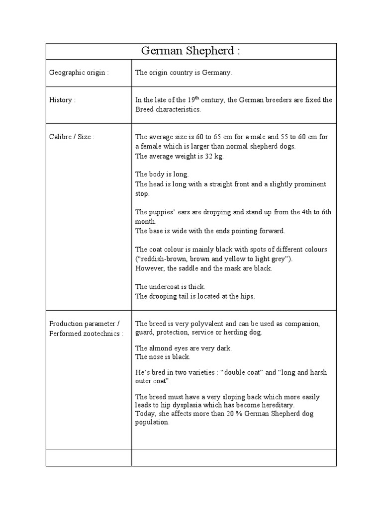 Breed Records Dogs | PDF | German Shepherd | Labrador Retriever