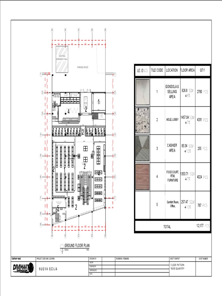 Floor Pattern | PDF | Floors | Civil Engineering