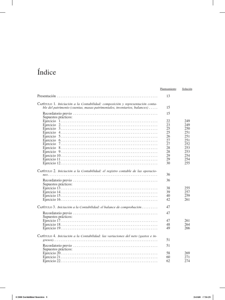 Manual de ejercicios prácticos de contabilidad general | PDF | Servicios financieros | Economía ...