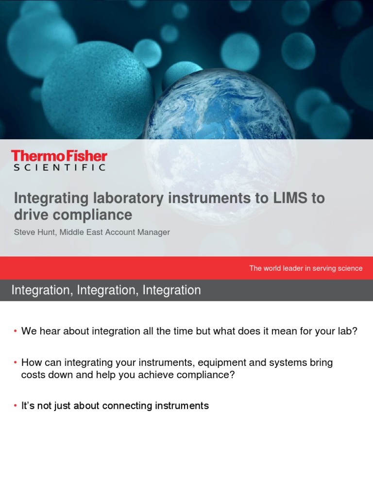 PP 90264 LIMS Integration Compliance ArabLab2017 PP90264 en | PDF ...
