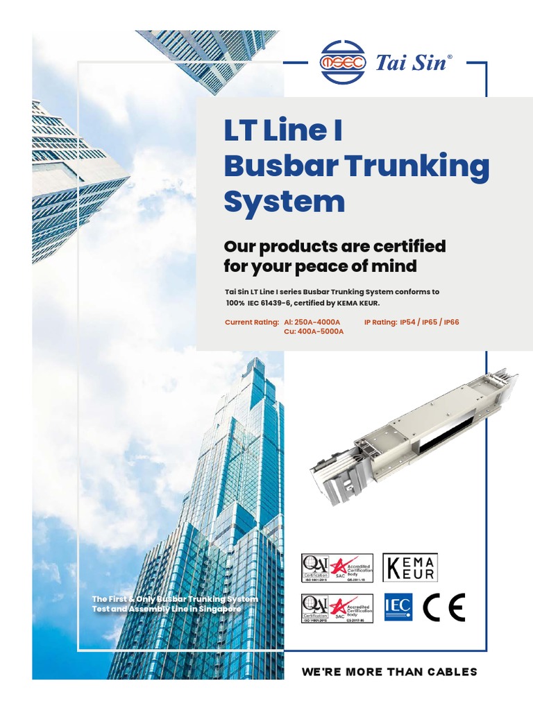 LT Line I Busbar Trunking System Catalog - v01102022 | PDF | Electrical ...