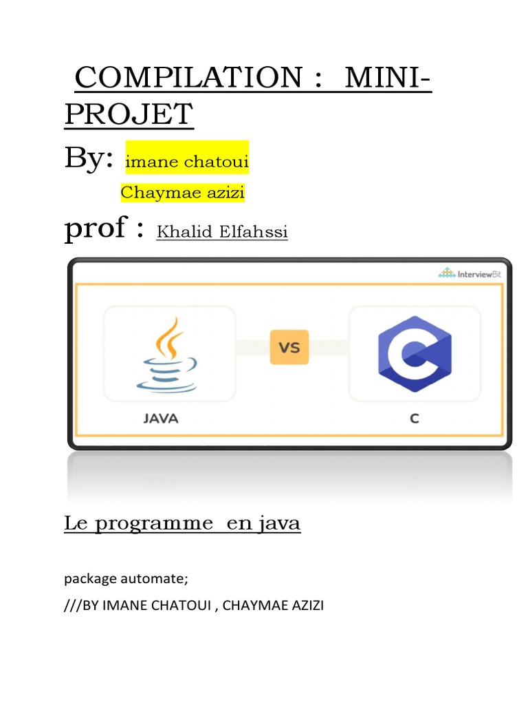 Rapport Java | PDF | Formal Methods | Conceptual Model
