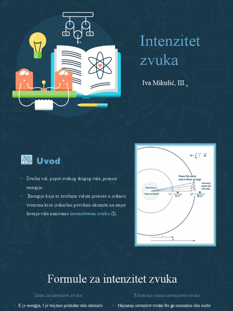 Fizika Intenzitet Zvuka | PDF