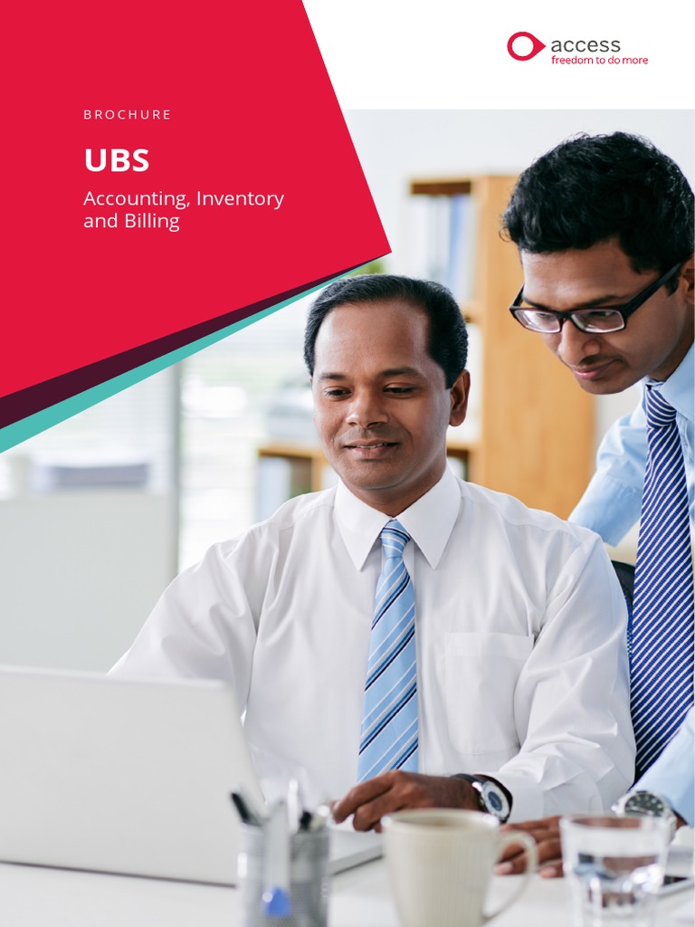 Access UBS Accounting, Inventory + Billing Brochure | Download Free PDF ...