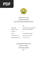 Laporan Praktikum Viskositas Zat Cair | PDF