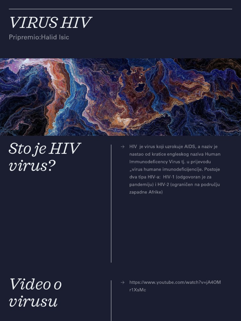 Hiv Virus | PDF