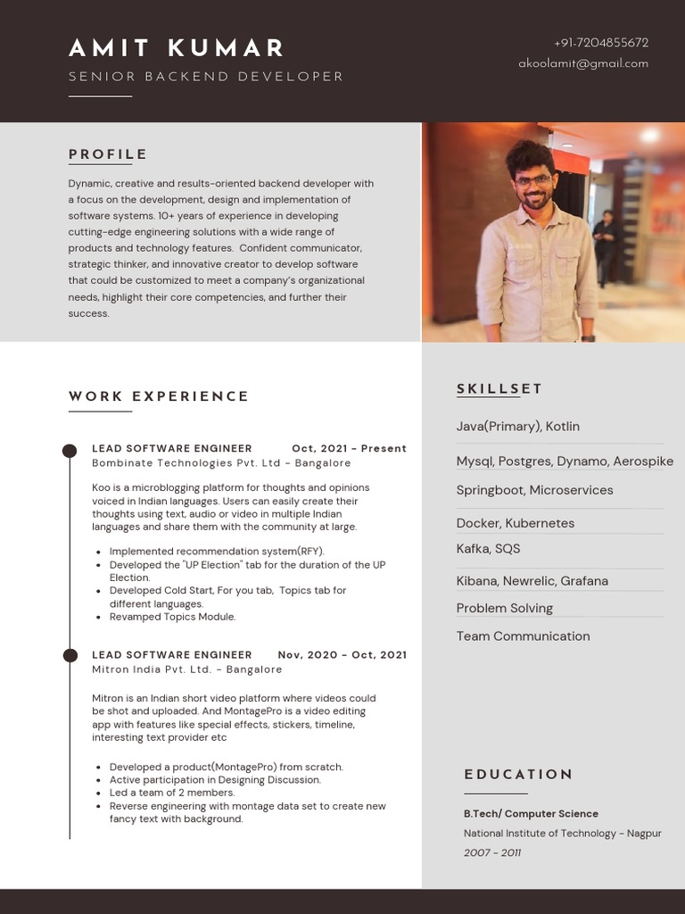 Amit Kumar Updated Resume | PDF | Software | Oracle Corporation