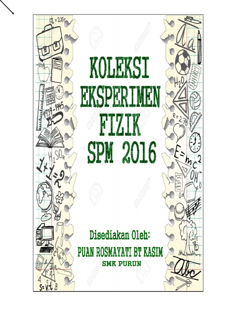 Senarai Eksperimen Fizik SPM 2005-2015 | PDF