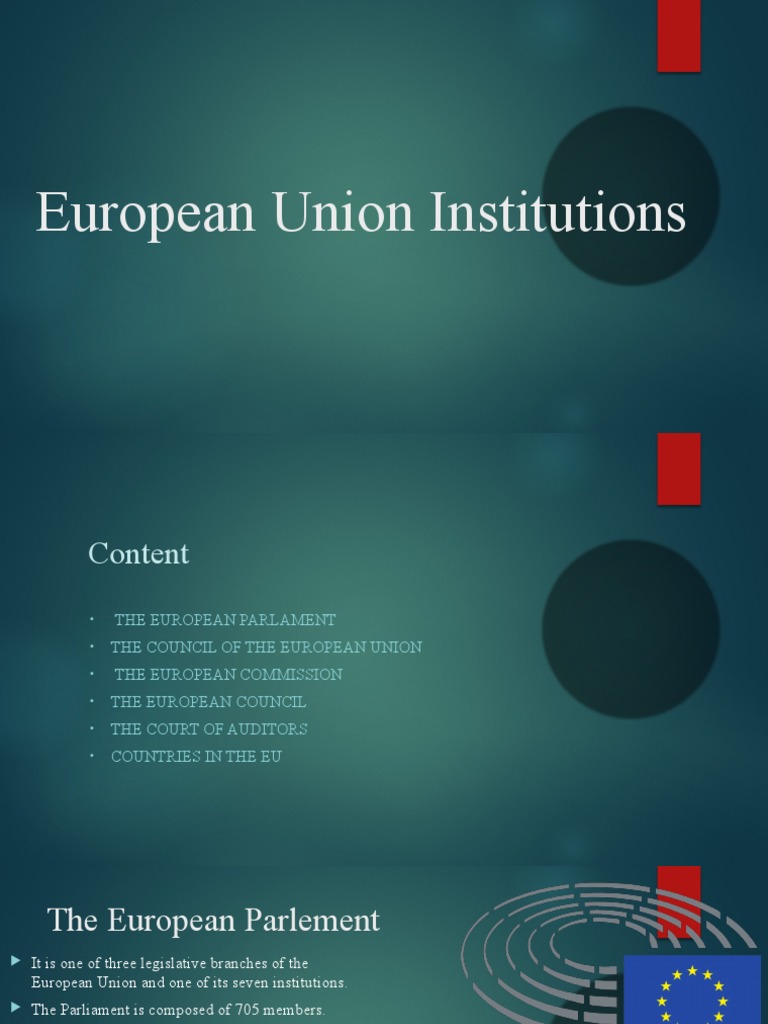 European Union Institutions | PDF | European Commission | European Union