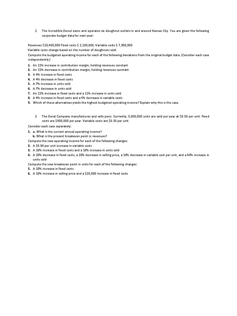 ch03 Problems To Be Solve | PDF