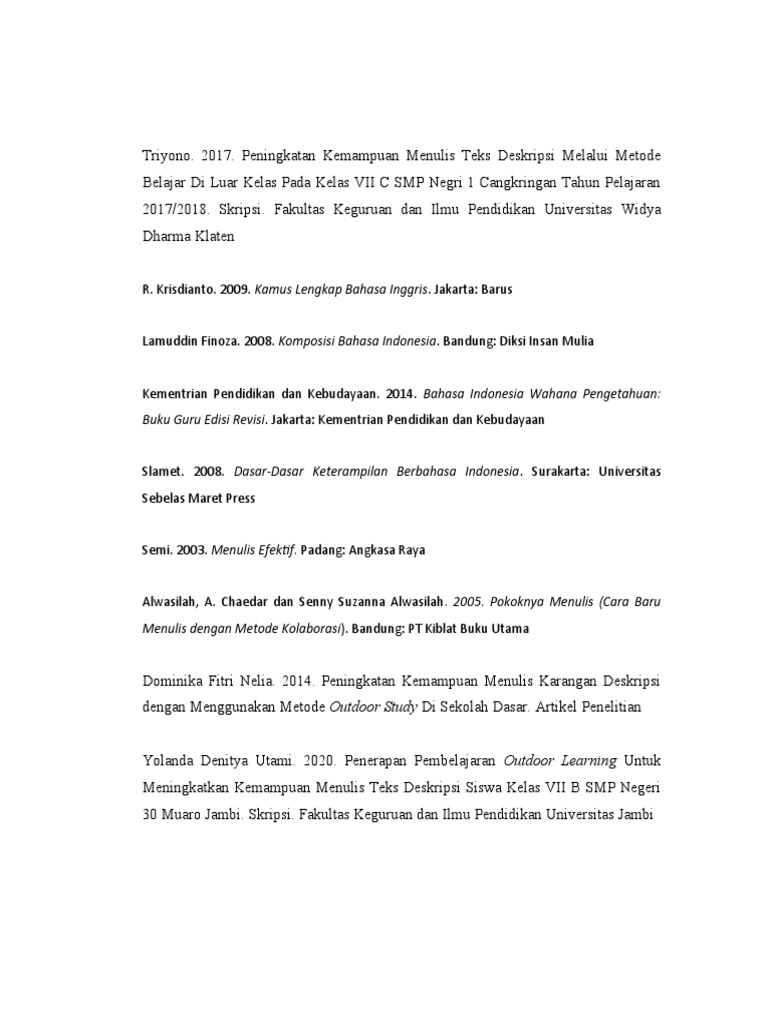 Triyono | PDF | Seni & Disiplin Bahasa