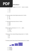 Pts Matematika SMP Kelas 8 Semester 1 | PDF