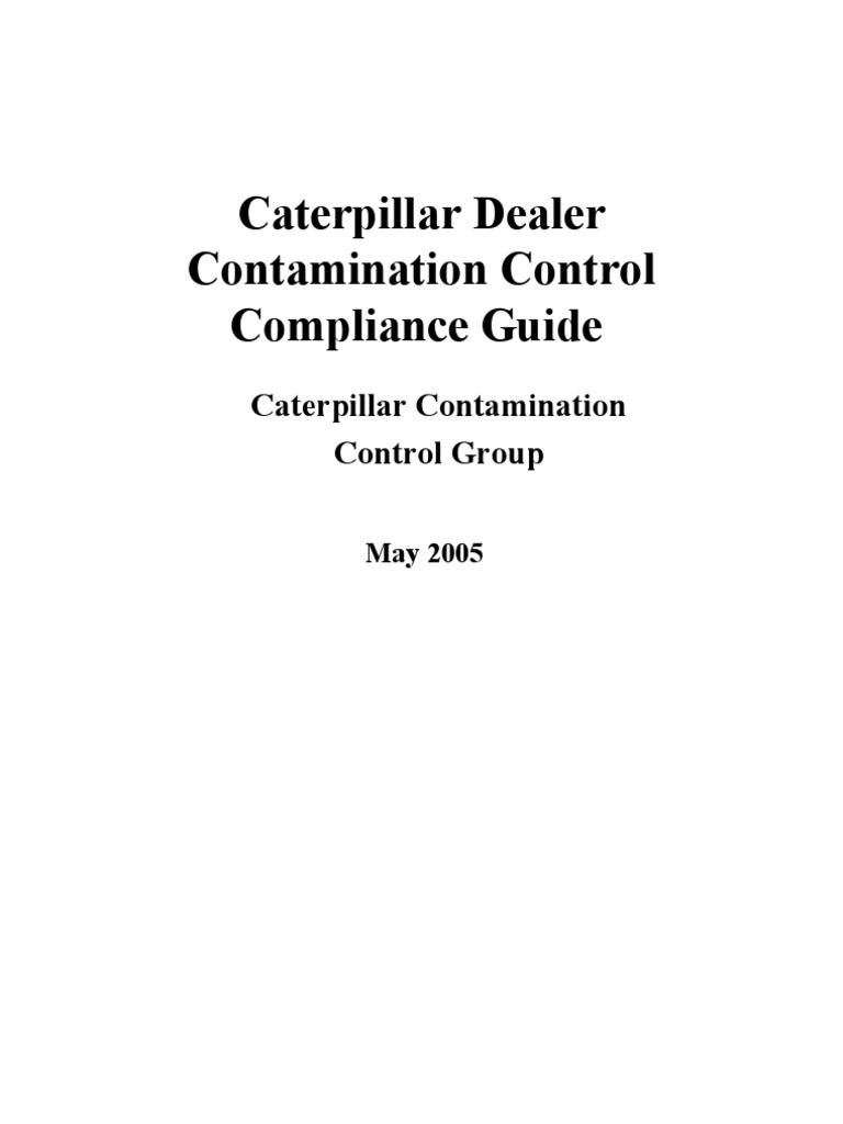 C Dealer CCC Guide Standards | PDF | Filtration | Water