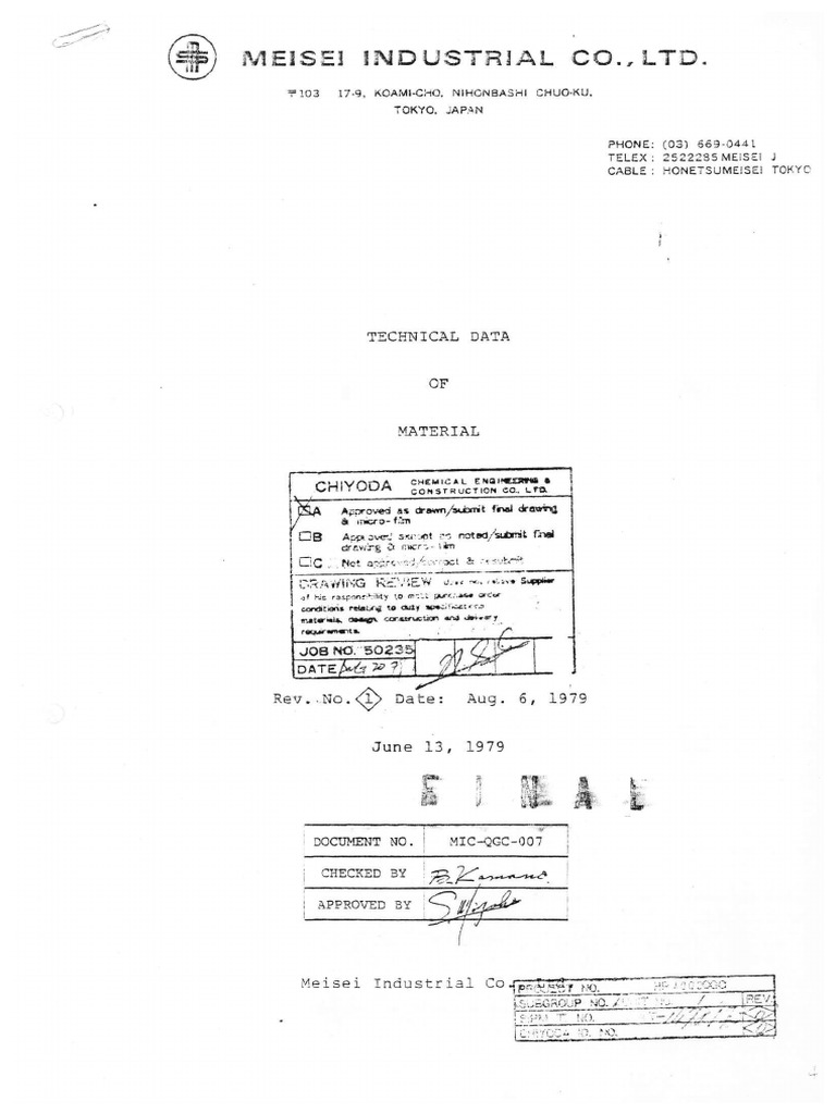 TECHNICAL DATA OF MATERIAL - For Insulation | PDF