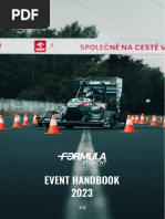 Formula Student Czech 2025 Handbook | PDF