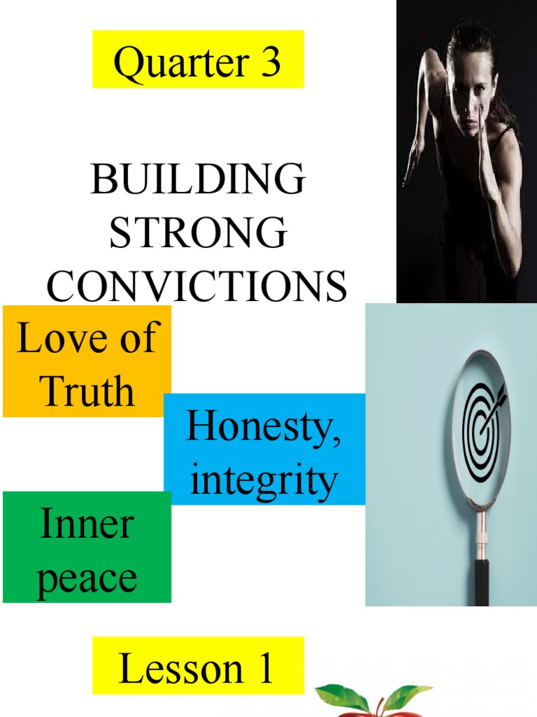 Building Strong Convictions Through Temptation Resistance | PDF