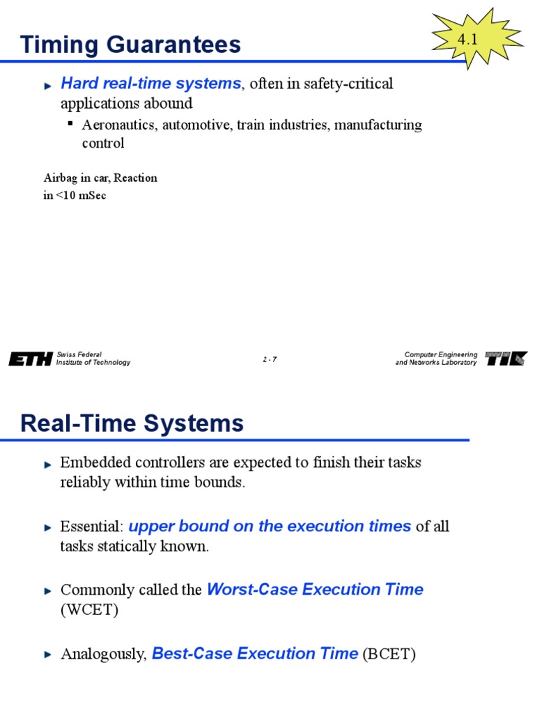 Lecture 07 Embedded Systems Software Introduction Pdf Process Computing Thread