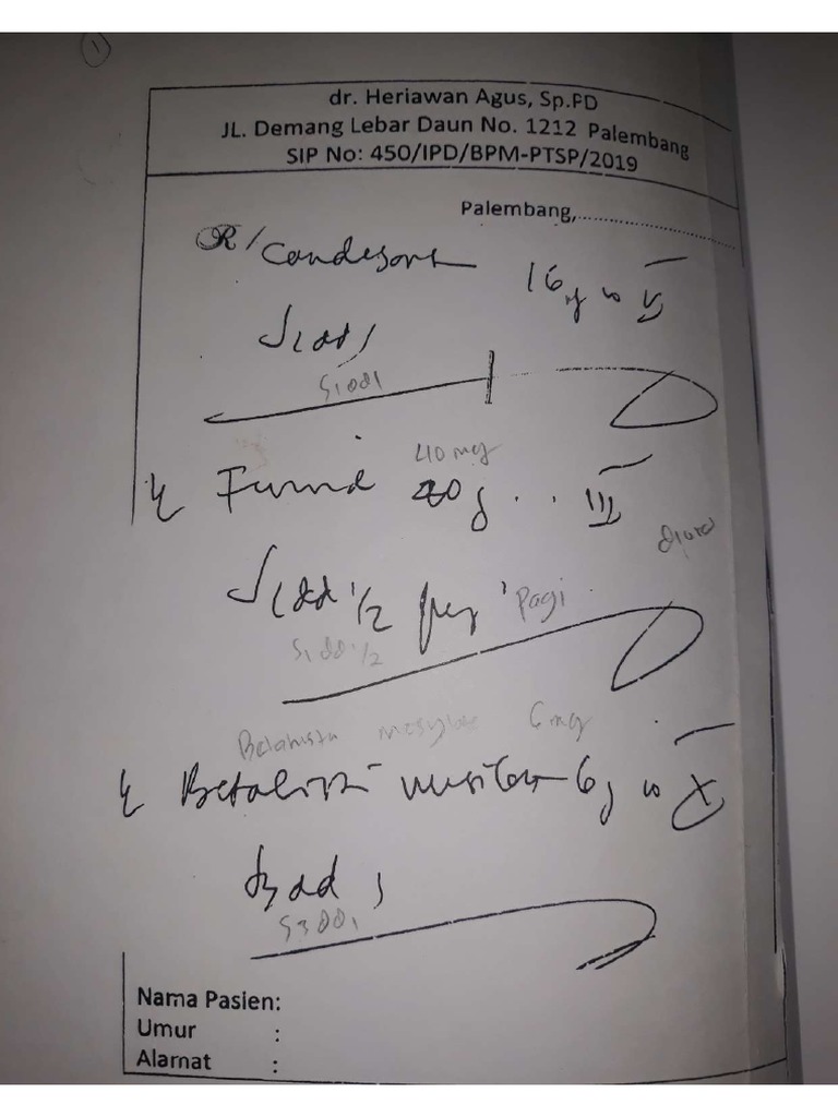 Resep Dokter | PDF