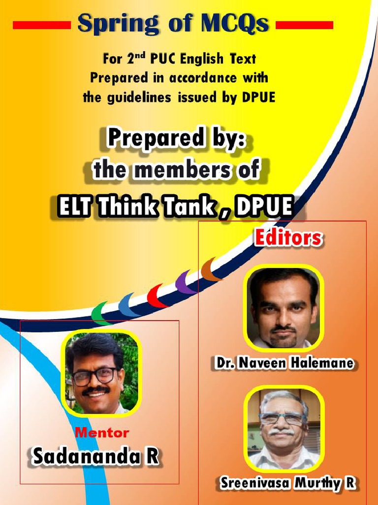 Think Tank II PUC English MCQ - Revised Normal | PDF | Romeo And Juliet | Bow And Arrow