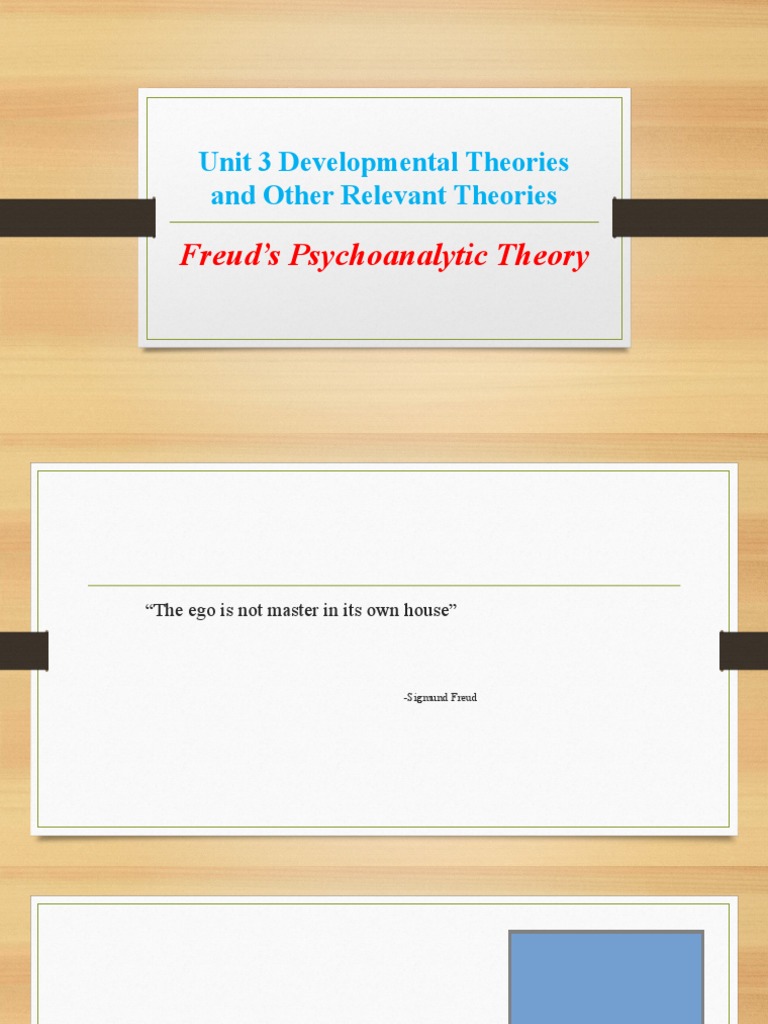 Developmental Theories and Other Relevant Theories | PDF ...