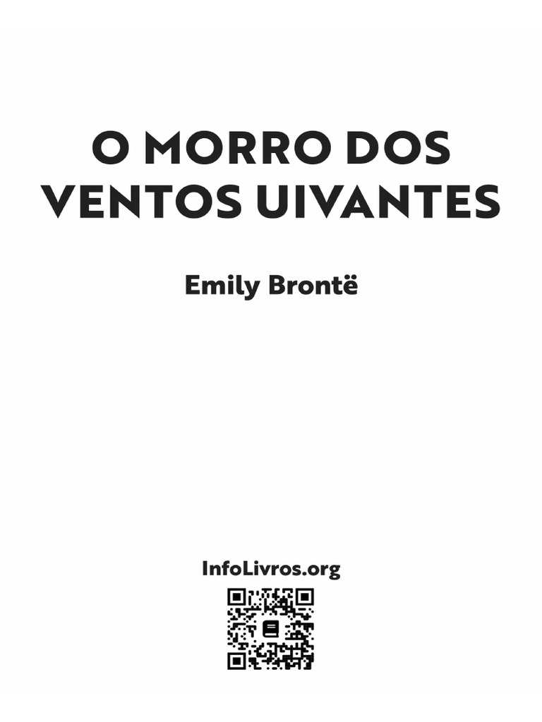 O Morro Dos Ventos Uivantes Emily Bronte | PDF