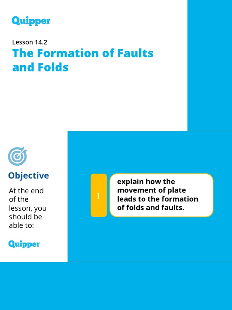 The Formation of Faults and Folds | PDF | Fault (Geology) | Stress ...