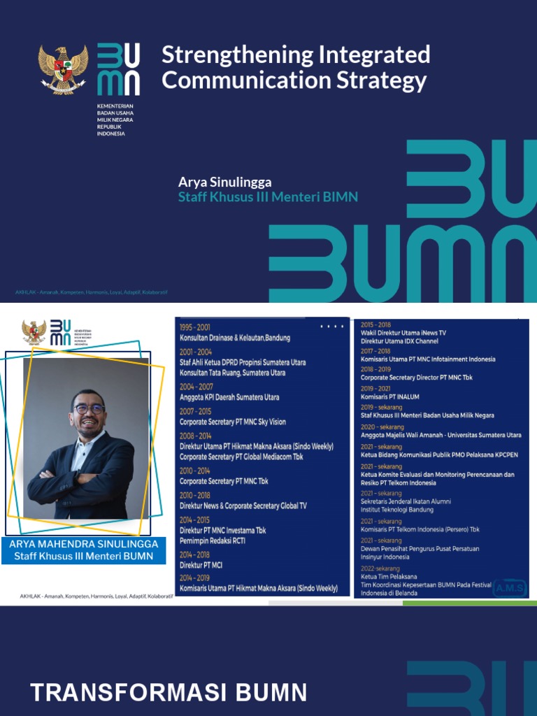 Strengthening Integrated Communication Strategy - PLN | PDF