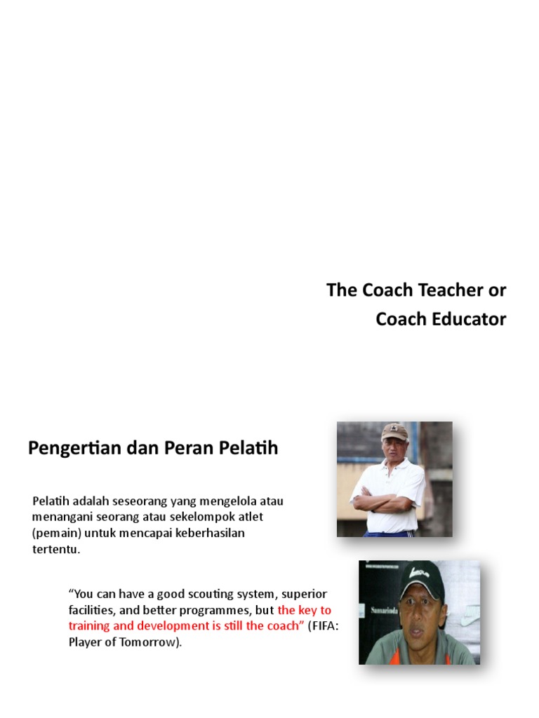 Role of Coach-2 | PDF