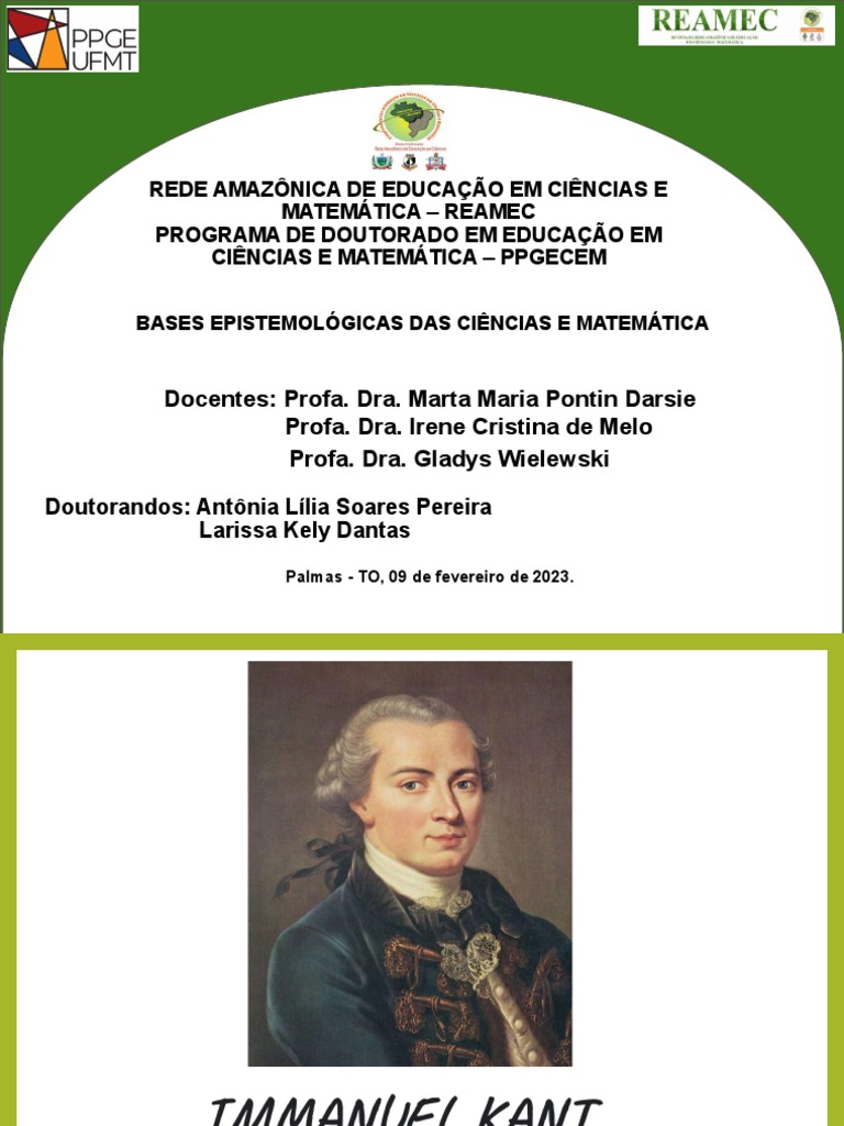 KANT | Download grátis PDF | Immanuel Kant | A priori e a posteriori