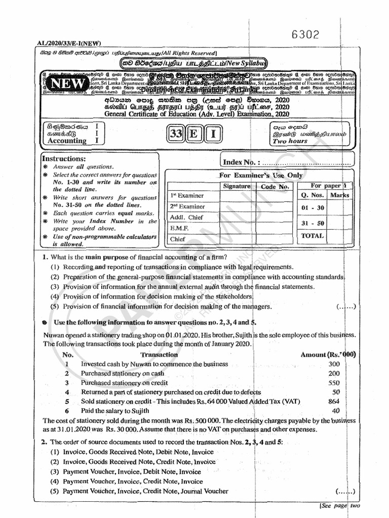 Al Accounting 2020-Vf | PDF | Partnership | Corporations