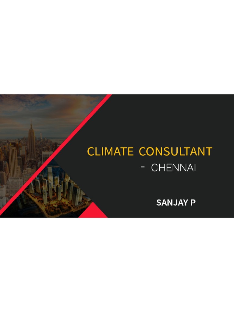 Sanjay P - Climate Consultant | PDF