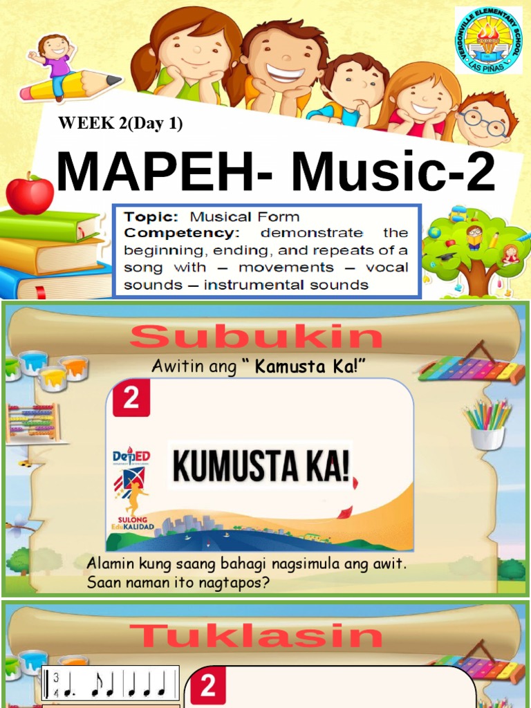 Music2 q2 Week2 Day1 | PDF