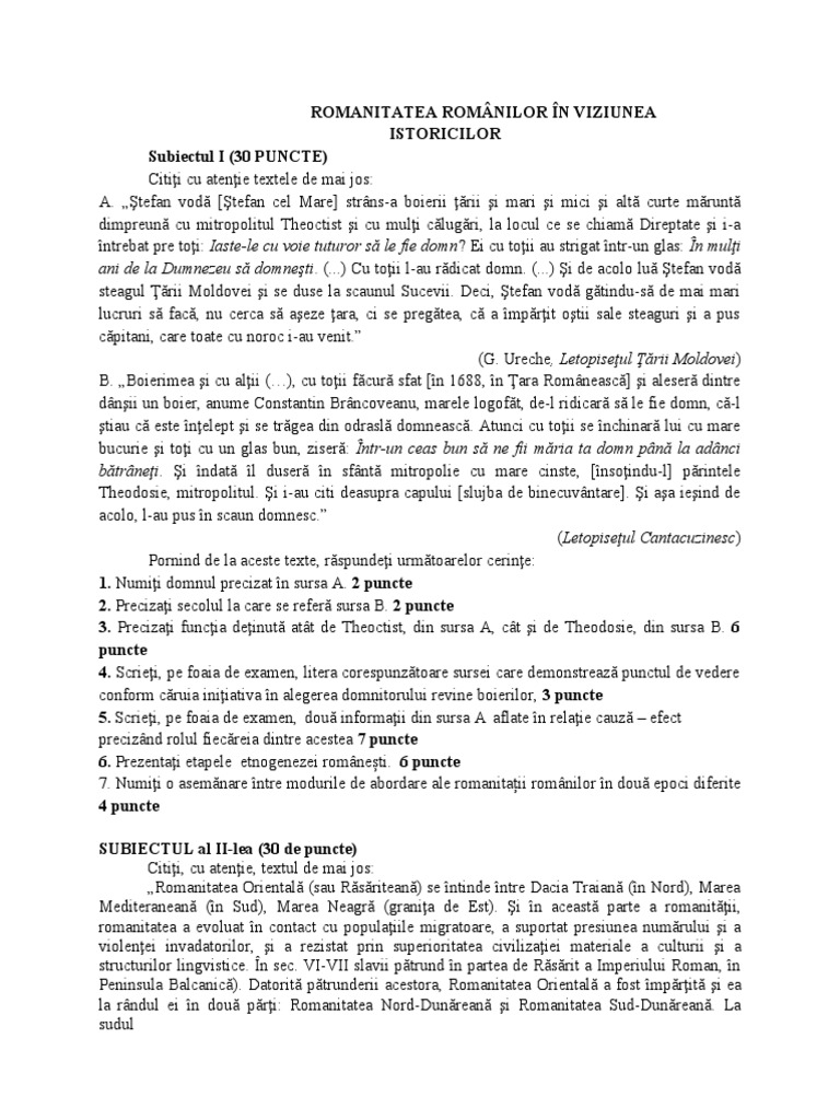 Romanitatea Romanilor | PDF