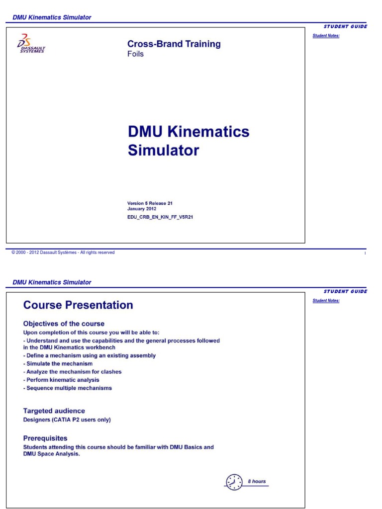 En v5r21 Dmu Kinematic Simulator | PDF | Copyright Law | Law