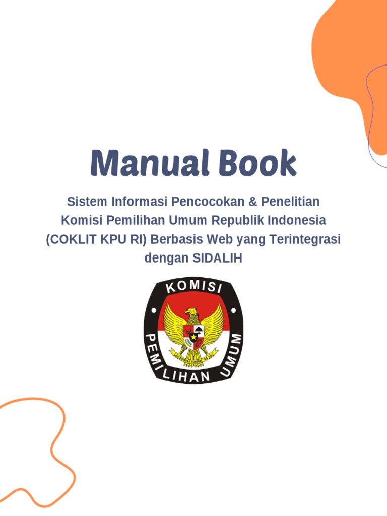Manual Book - ECOKLIT Berbasis Website | PDF