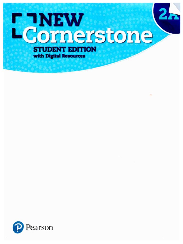 NEW Cornerstone 2 - SB | PDF